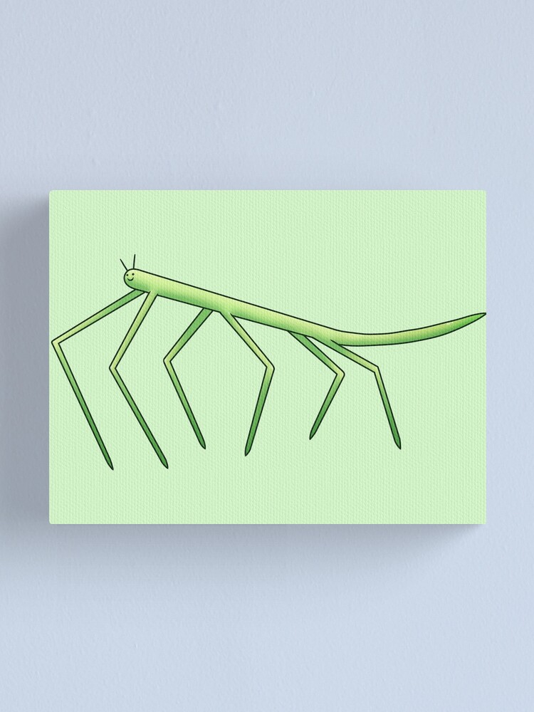"Dancing Stick Bug Meme" Canvas Print for Sale by Seaotter9000 | Redbubble