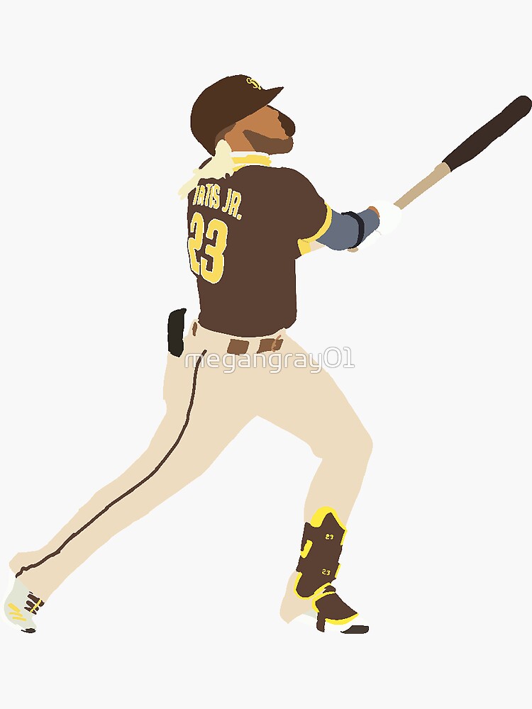 "Fernando Tatis Jr." Sticker for Sale by megangray01 | Redbubble