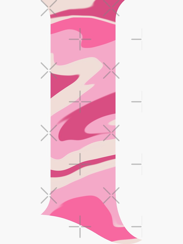 "Letter I" Sticker for Sale by TeeCupCompany | Redbubble