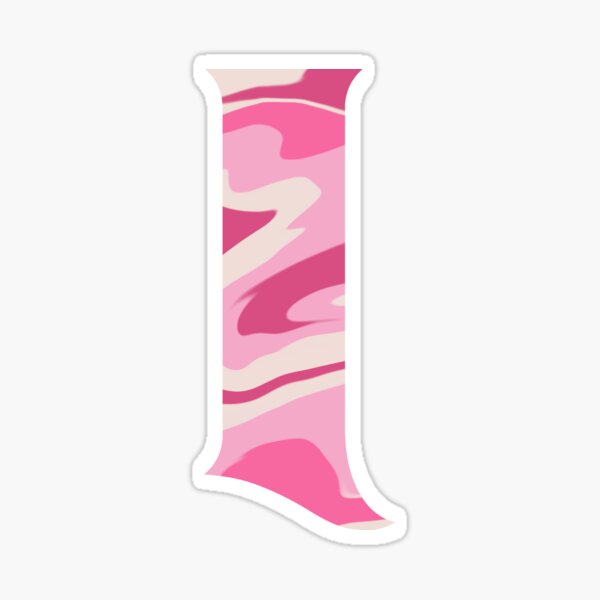 "Letter I" Sticker for Sale by TeeCupCompany | Redbubble