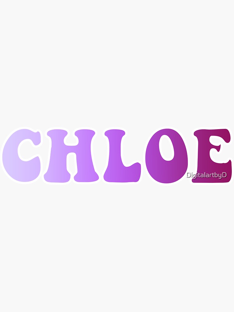 "Custom for Chloe " Sticker by DigitalartbyD | Redbubble