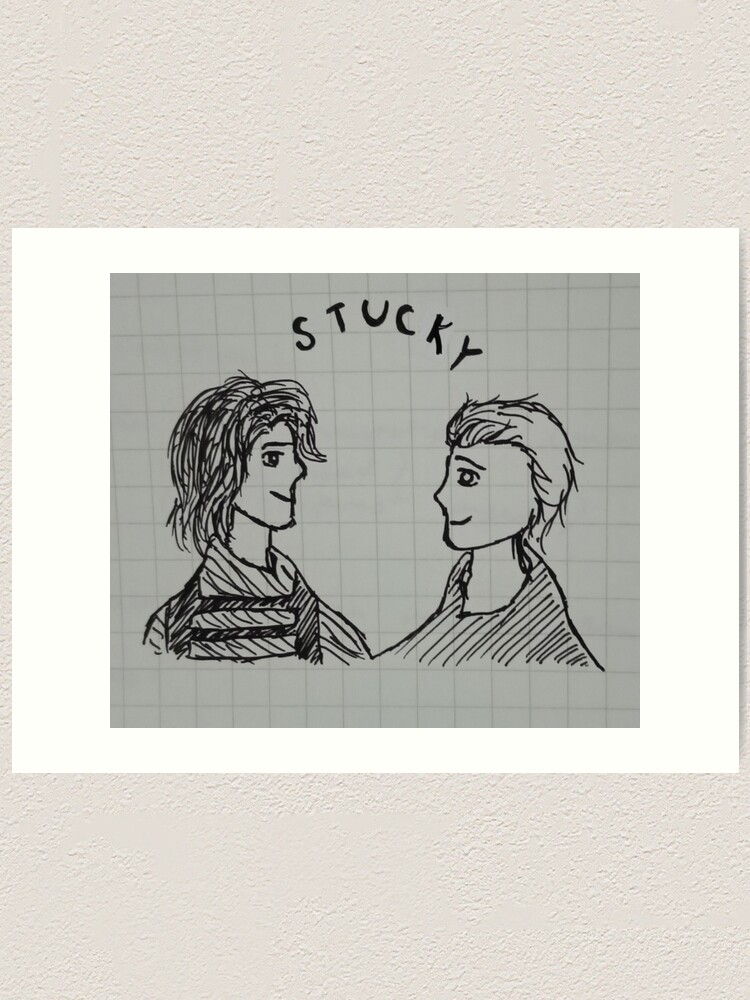 "Stucky Fan Art" Art Print by renakennings | Redbubble