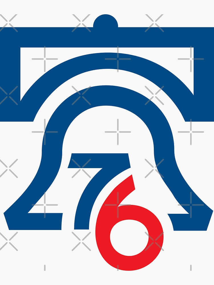 "76 Liberty Bell" Sticker for Sale by Jawnadelphia | Redbubble