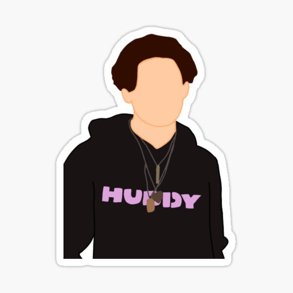 "Famous boy tiktoker: Chase " Sticker for Sale by Emily-box | Redbubble