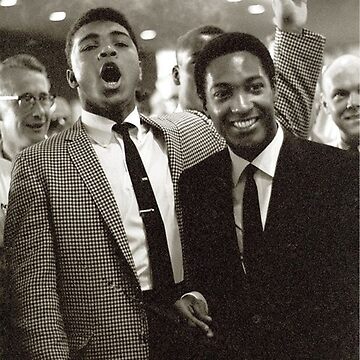 "Muhammad Ali and Sam Cooke " Sticker for Sale by Jonny-pearcey | Redbubble