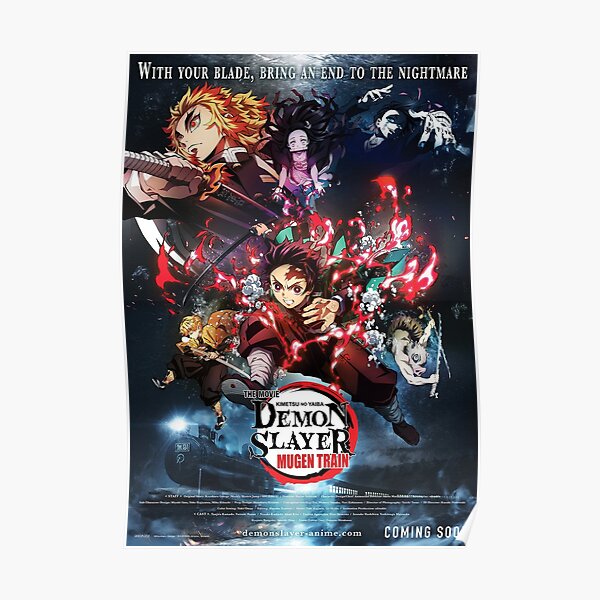 Demon Slayer Movie Posters | Redbubble