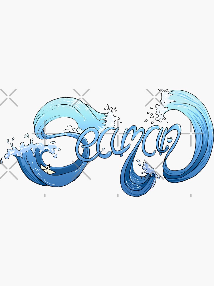 "Seaman - for the seafarers among us" Sticker by raccoonox | Redbubble