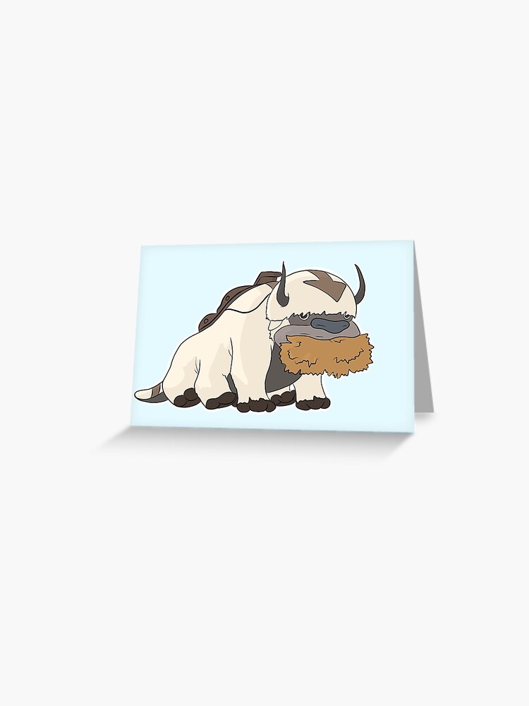 "Appa | Avatar The Last Airbender" Greeting Card for Sale by ...