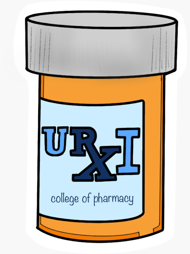 "URI Pharmacy" Sticker for Sale by MTPlouffe | Redbubble