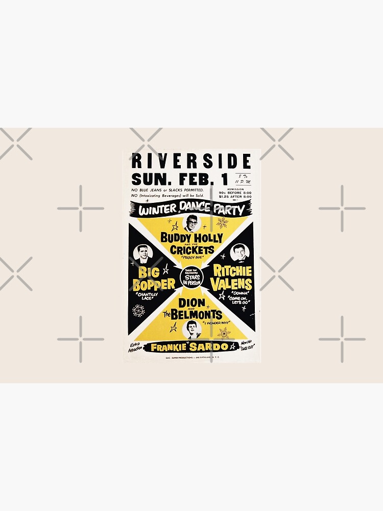 Buddy Holly, The Big Bopper, Ritchie Valens, The Crickets - vintage ...