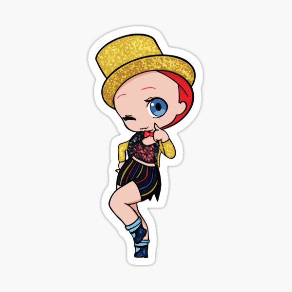 "(original) Chibi Columbia" Sticker for Sale by Rons-Designs | Redbubble