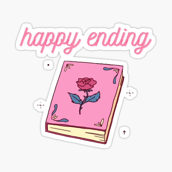 "Happy Ending" Sticker for Sale by shirtswithsass | Redbubble