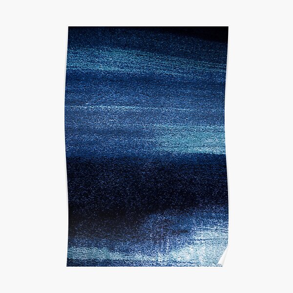 "abstract blue art" Poster for Sale by hemmoaz | Redbubble