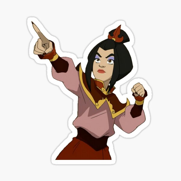 "Actor Azula" Sticker for Sale by SpaztasticNerd | Redbubble