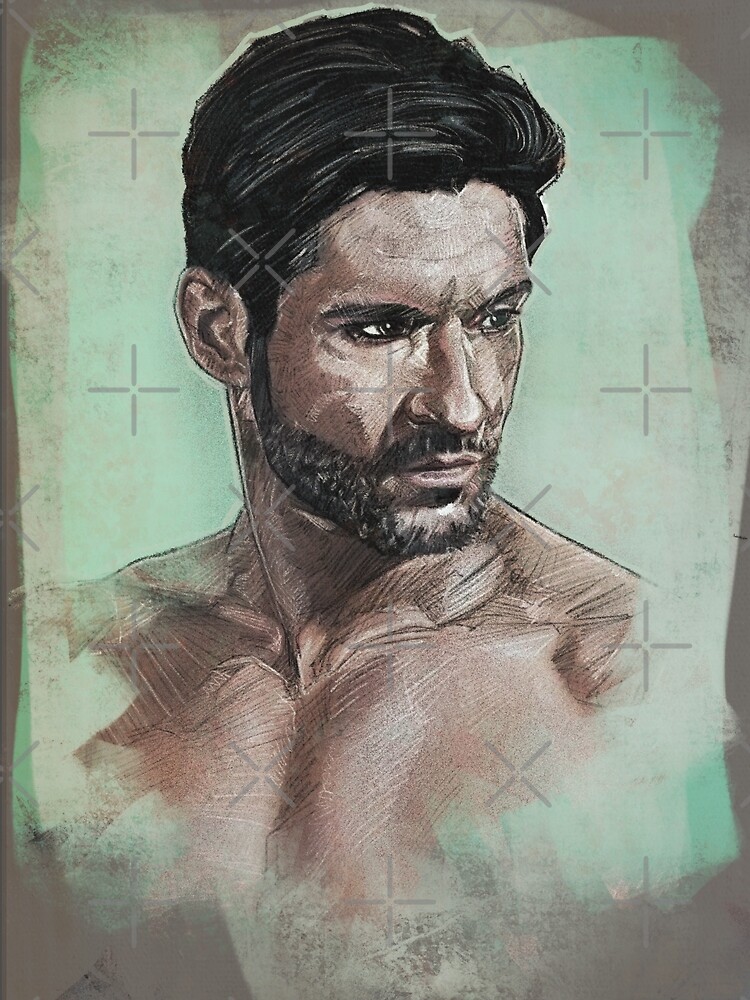 "Tom Ellis Lucifer Morningstar Portrait" Photographic Print by ...