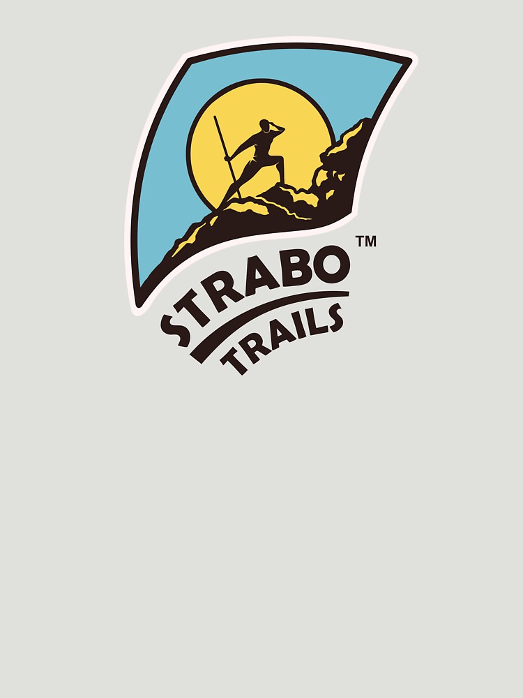 "Strabo Trails Logo " T-shirt by Motodo | Redbubble
