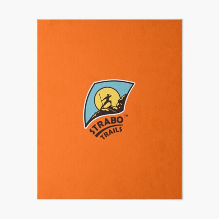 "Strabo Trails Logo " Art Board Print for Sale by Motodo | Redbubble