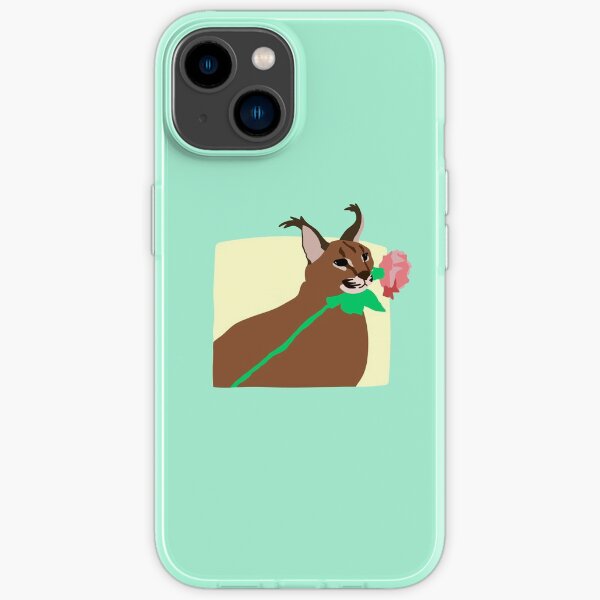 "Big Floppa with Rose" iPhone Case for Sale by Maxtown | Redbubble