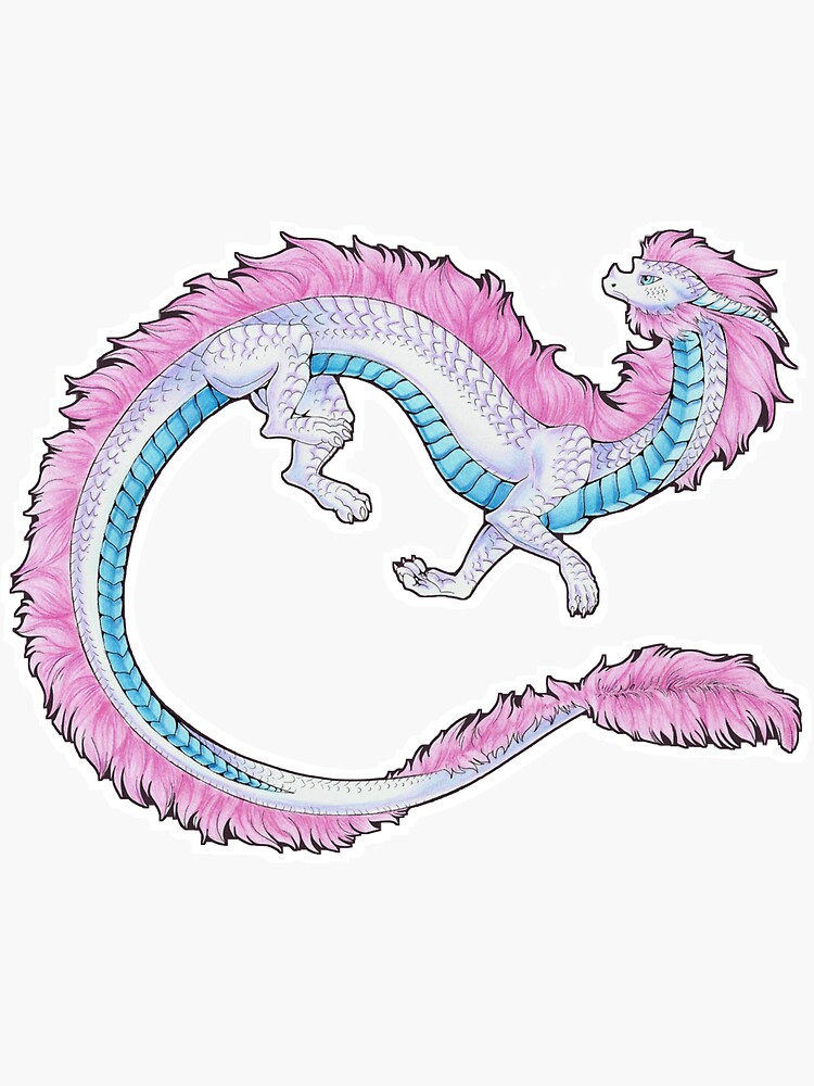 "Pride Dragons - Transgender Pride" Sticker for Sale by Marejai | Redbubble
