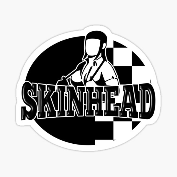 " Skinhead Ska Girl " Sticker for Sale by fatbanana | Redbubble