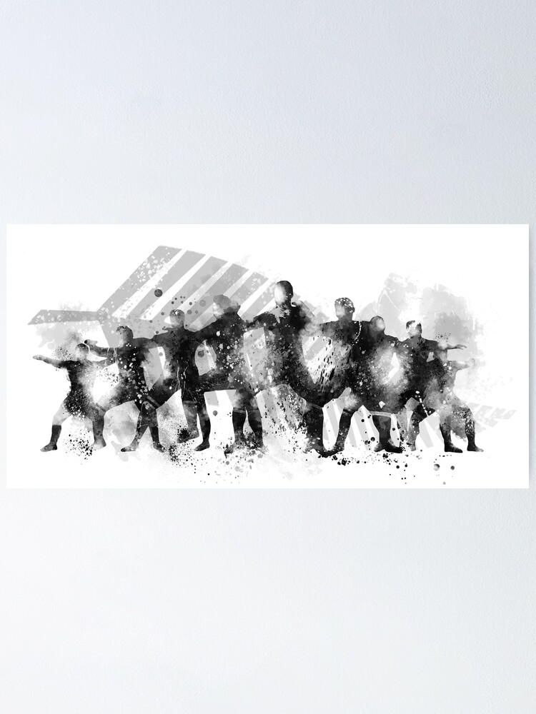 "The Haka" Poster for Sale by Marlene Watson-Hall | Redbubble