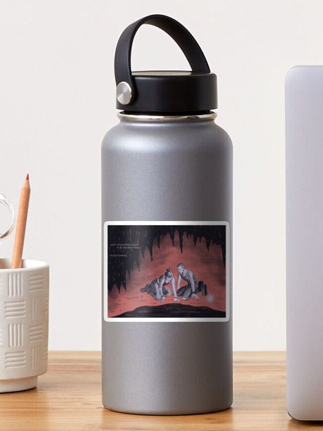 "the cave" Sticker for Sale by pigmypouter | Redbubble