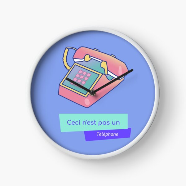 "Ceci n'est pas un Telephone Rene Magritte Classic 90s 80s Retro ...