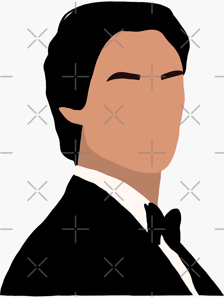 "damon" Sticker for Sale by ahp00 | Redbubble