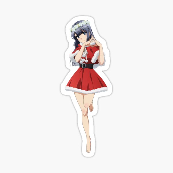 "Aobuta - Shoko Makinohara" Sticker for Sale by SeanKnows | Redbubble