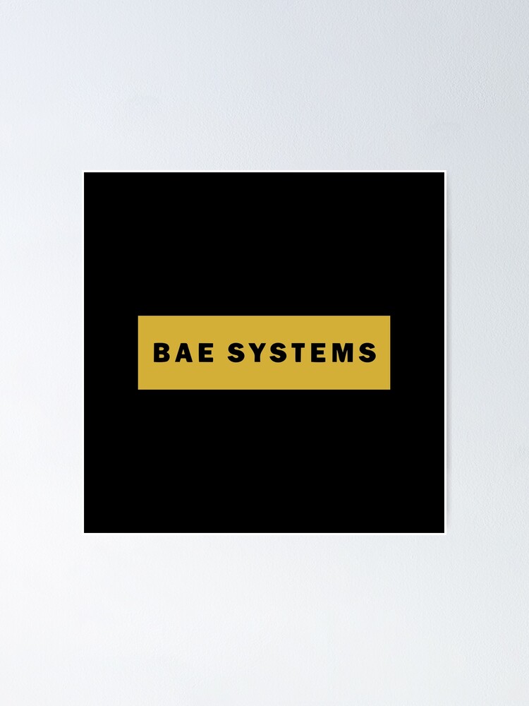 "Bae Systems Logo" Poster by entrosco | Redbubble