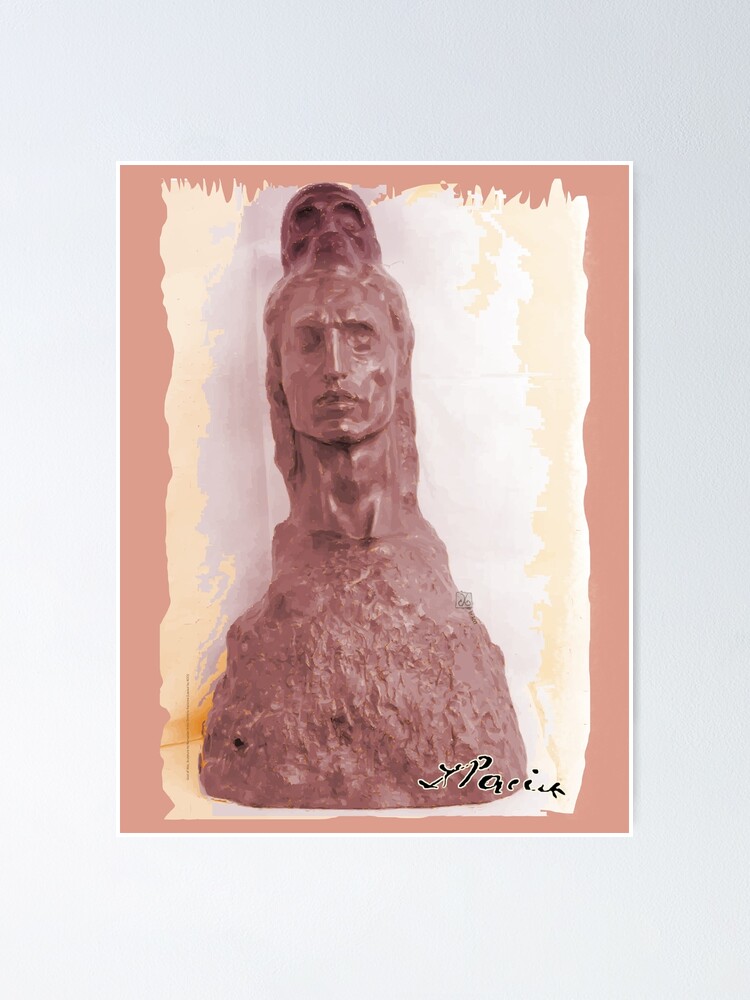 "God of War by Romanian Symbolist Sculptor Dimitrie Paciurea, with his ...