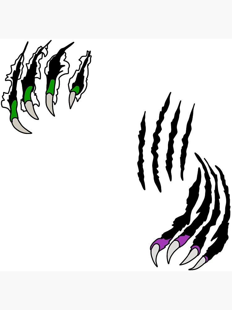 "Monster Claws 1" Canvas Print by AllyCat68 | Redbubble