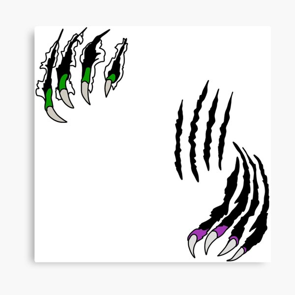 "Monster Claws 1" Canvas Print by AllyCat68 | Redbubble