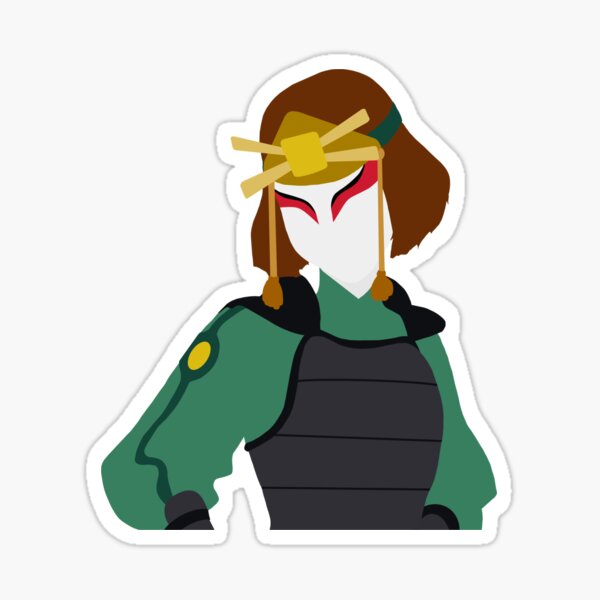 "Suki- Avatar the Last Airbender" Sticker for Sale by Makieroon | Redbubble