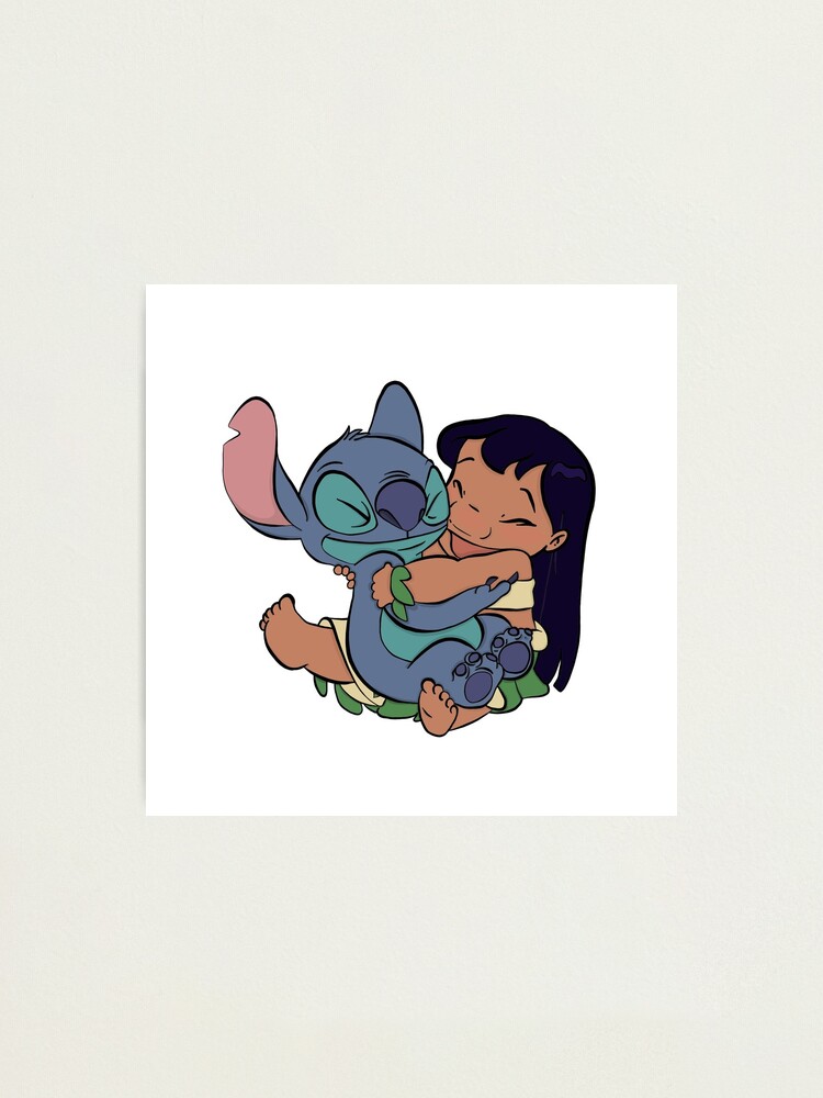 "Lilo Stitch Hug" Photographic Print for Sale by emroccs | Redbubble