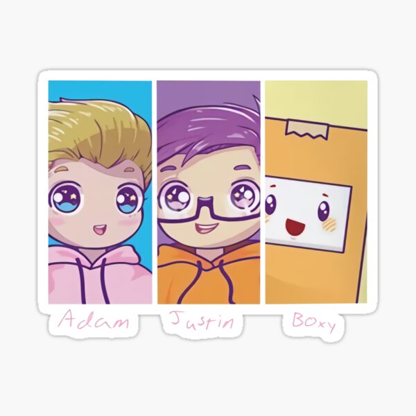 Lankybox Stickers | Redbubble