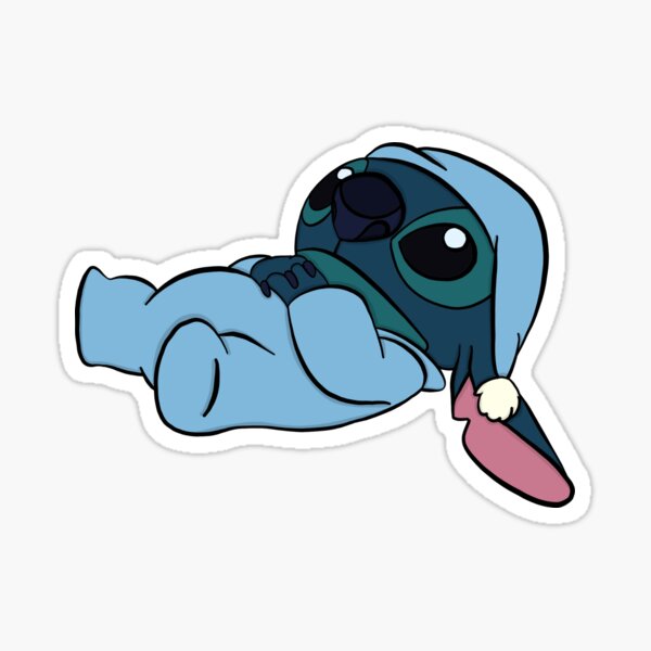 "Awake Sleep stitch" Sticker for Sale by emroccs | Redbubble