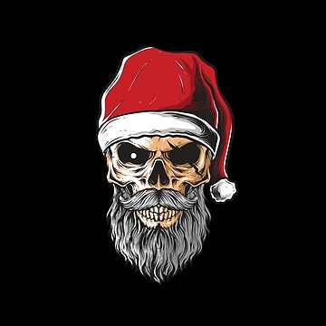 "Santa Pirate, Santa Clause, Christmas Forever" Sticker for Sale by ...