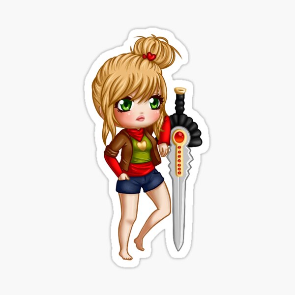 "2x2 Chibi" Sticker by papergrenade | Redbubble