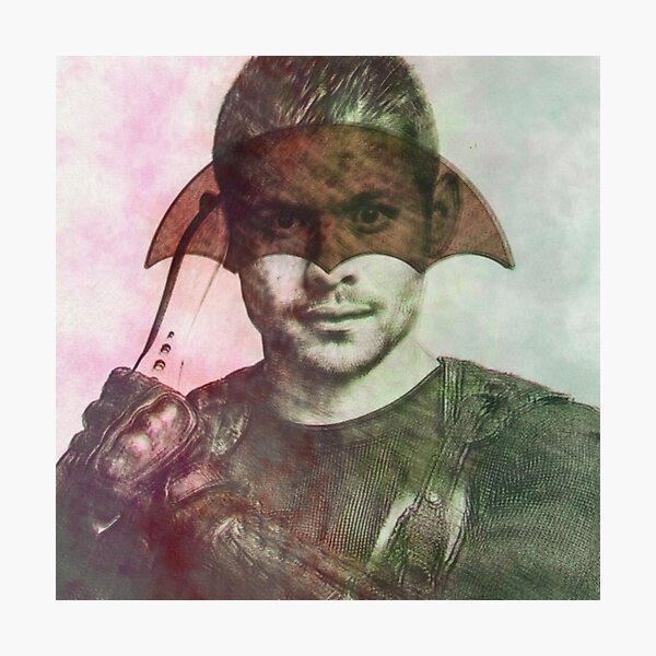 Lámina fotográfica «The umbrella academy Diego number two sketch ...