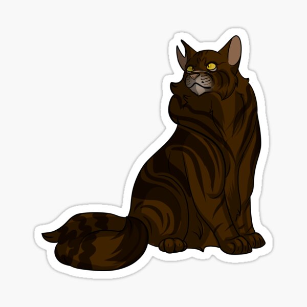 "Tigerstar" Sticker by Zombpossum | Redbubble