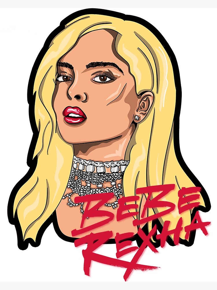 "Bebe rexha" Art Print by Shinjoo | Redbubble