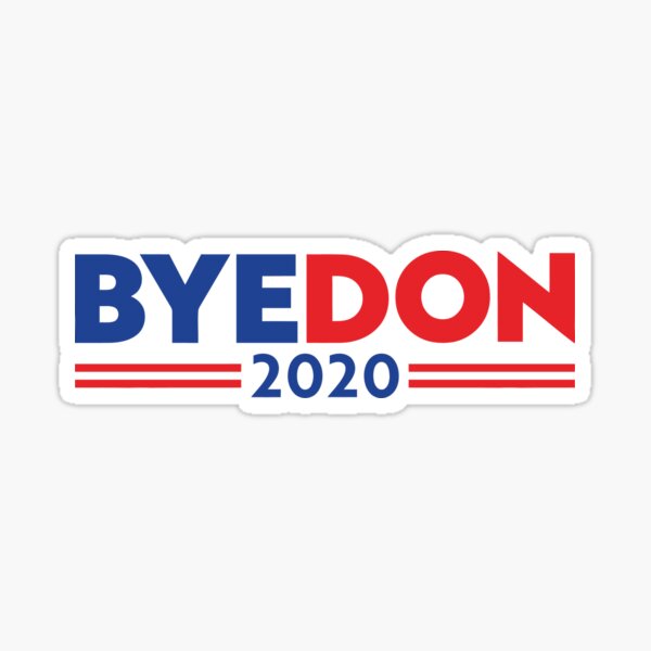 "Byedon 2020 Joe Biden Bumper Stickers" Sticker for Sale by ...