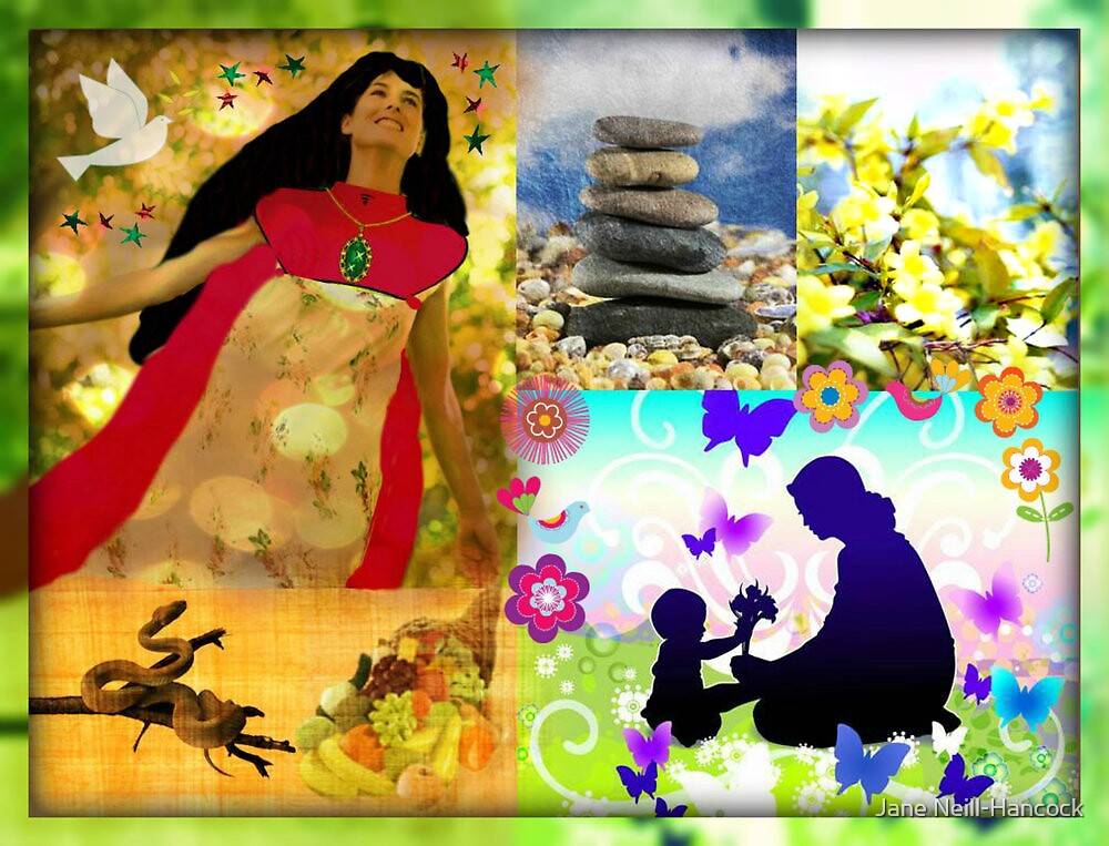 "Maia, Greek earth goddess of spring and rebirth" by Jane Neill-Hancock ...