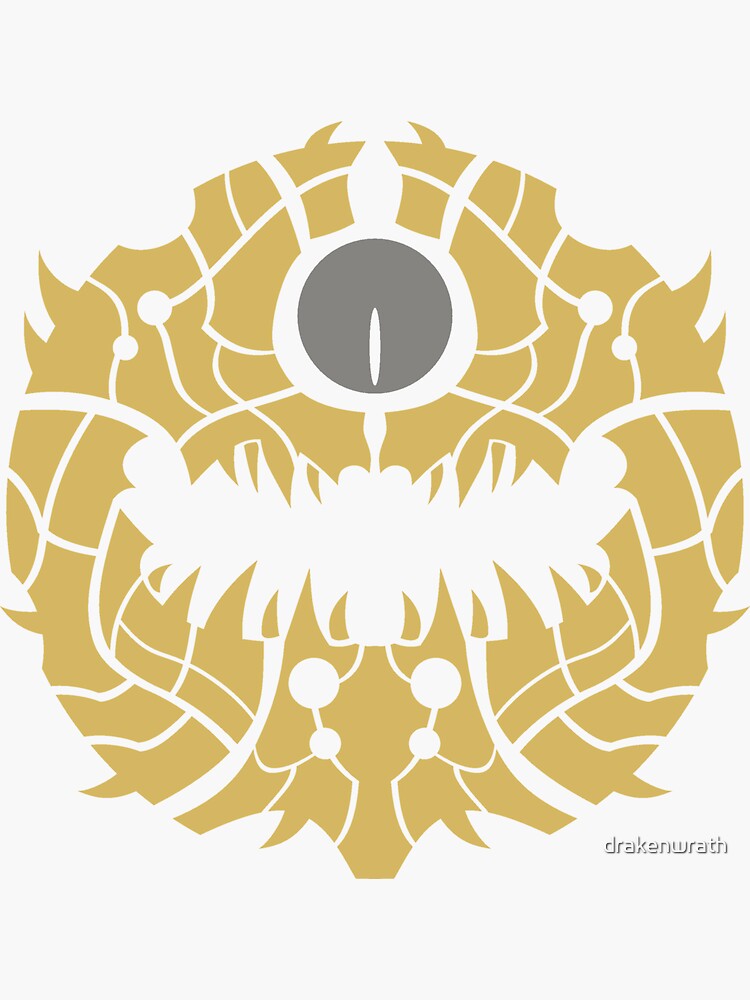 "Sphere - Cycloptic Terror" Sticker by drakenwrath | Redbubble
