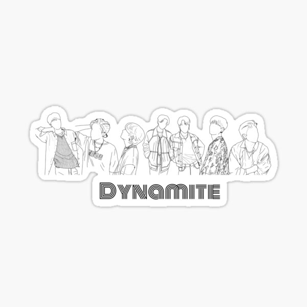 "7 bts logo" Sticker for Sale by Jeymieyow | Redbubble