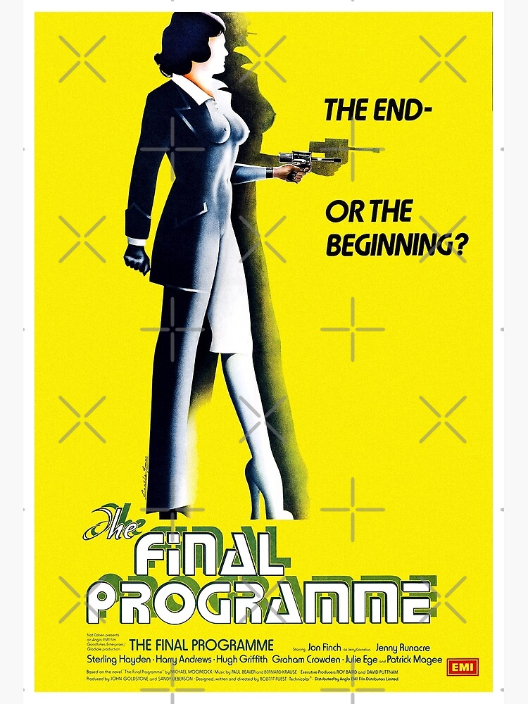 "The Final Programme (1973)" Poster by postersrestored | Redbubble