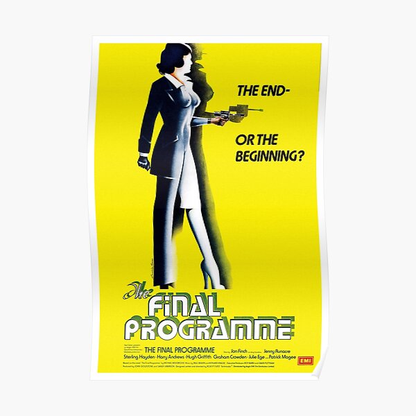 "The Final Programme (1973)" Poster by postersrestored | Redbubble