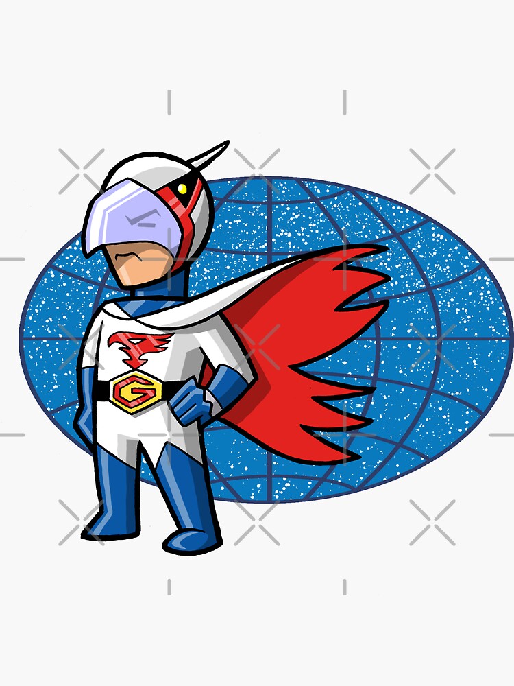 "GATCHAMAN 1" Sticker by MINION-FACTORY | Redbubble