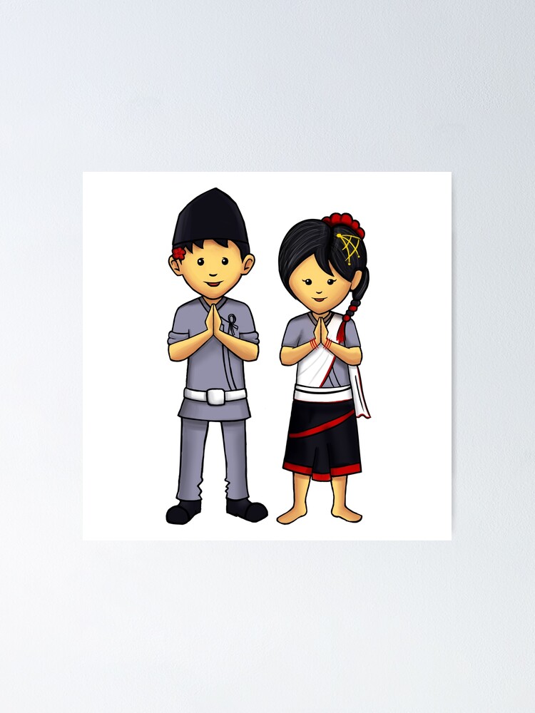 "Namaste" Poster for Sale by baucha0maicha | Redbubble